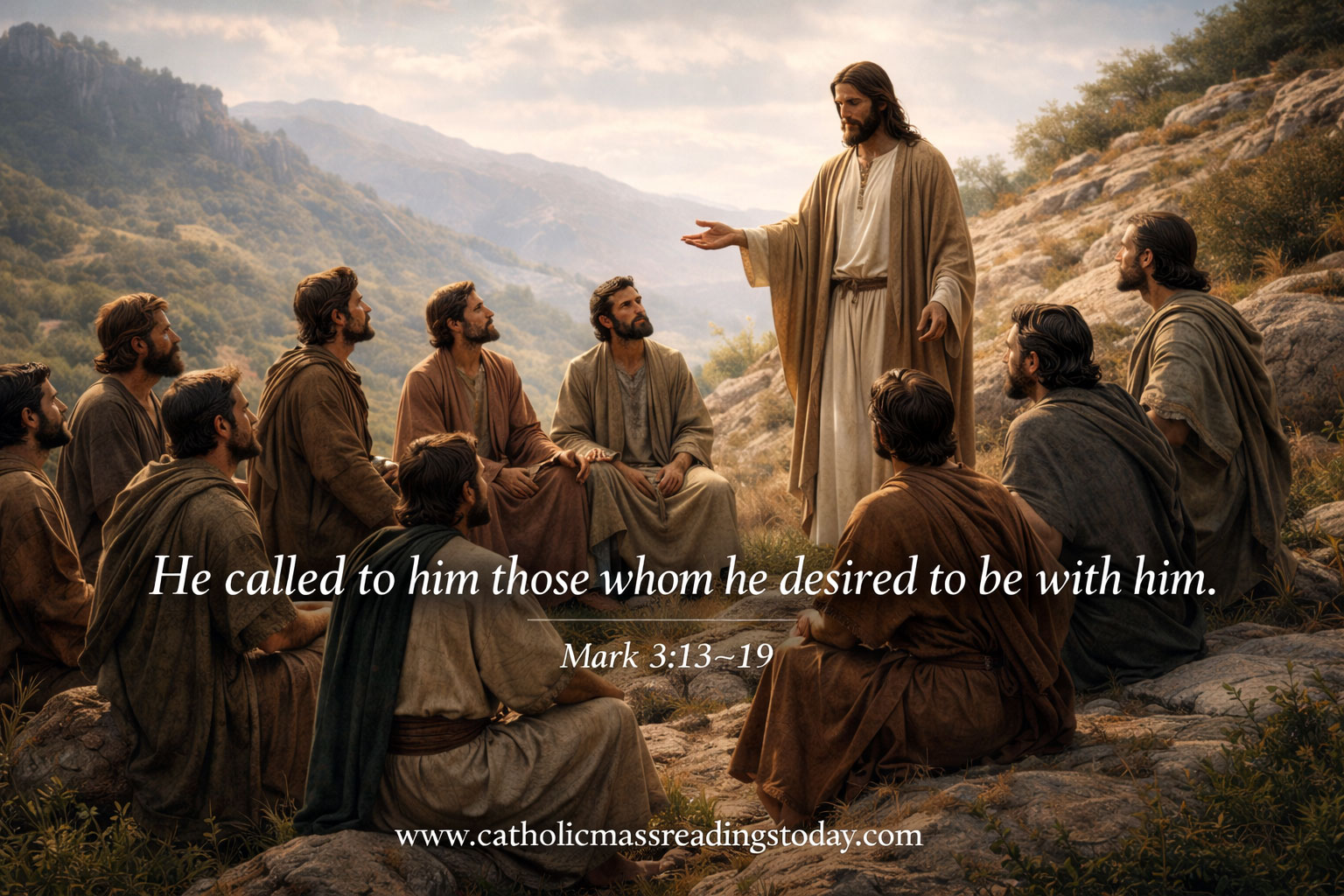 Reflection on the Gospel “He called to him those whom he desired to be ...