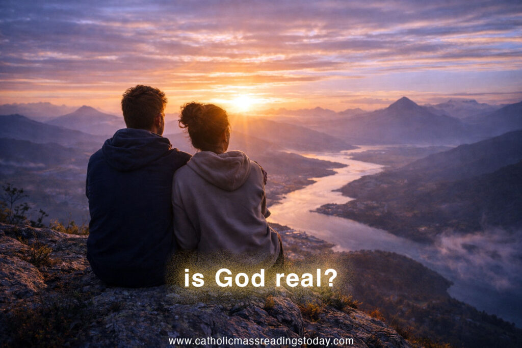 Is God Real? - Catholic Mass Readings Today