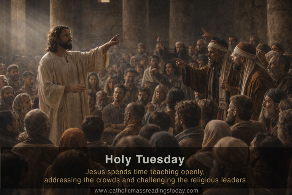 Holy Tuesday: Meaning, Gospel Events, and a Deep Catholic Reflection ...