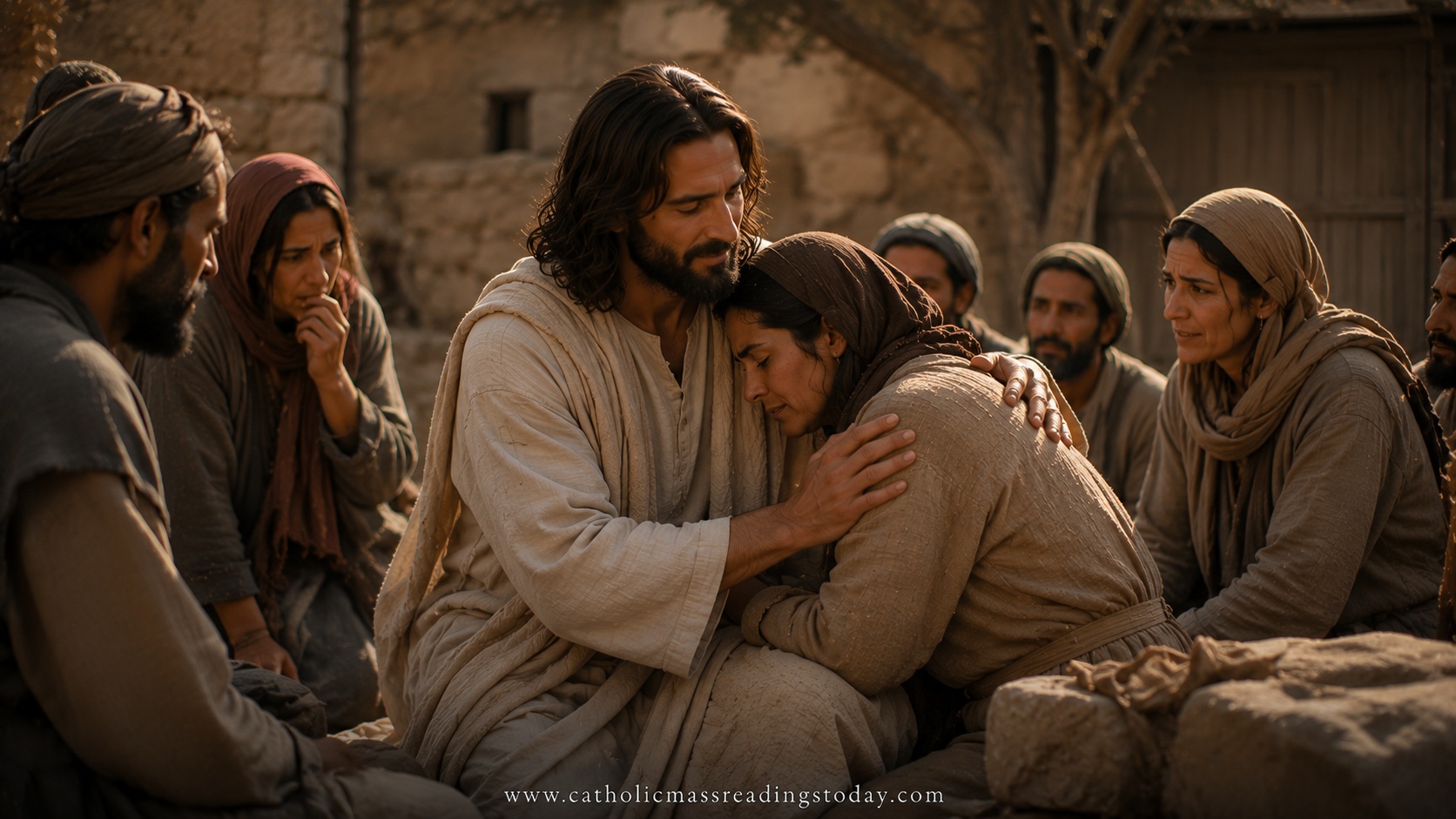 A reading from the holy Gospel according to Matthew 11: 25 - 30 ...